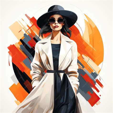 Premium Vector Flat Design Vector Fashion Vector On White Background S