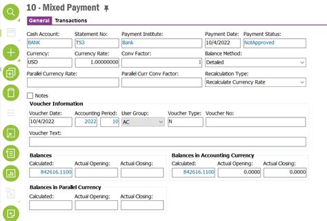 How To Process A Customer Supplier Mixed Payment Ifs Community
