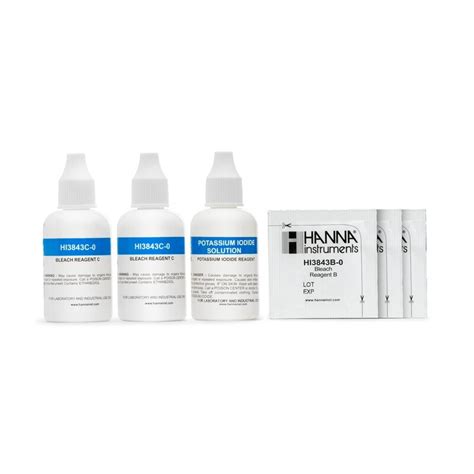 Hi 3843 Hypochlorite Test Kit