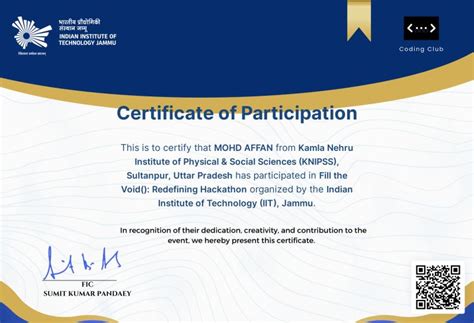 participated in a hackathon with talented peers mohd affan posted on the topic linkedin