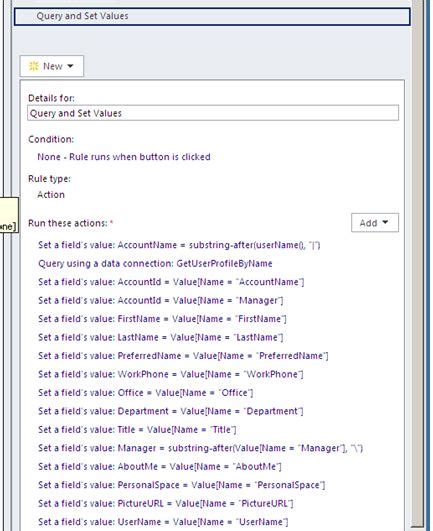 steve s sharepoint nuggets infopath 2010 using the user profile