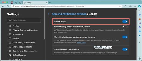 how to remove ask copilot menu in edge webnots