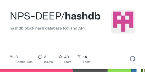 Github Nps Deep Hashdb Hashdb Block Hash Database Tool And Api