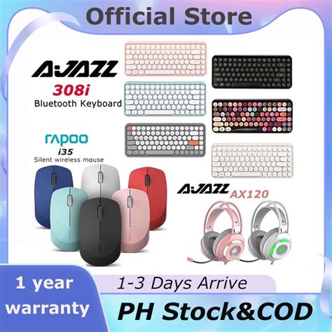 Ajazz 308i Wireless Bluetooth Keyboard 84 Keys For Pc Laptop Of Various Systems Rechargeable