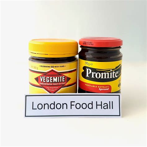 Promite And Vegemite London Food Hall