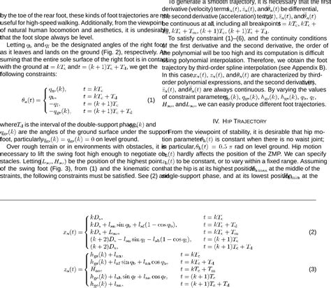 Pdf Planning Walking Patterns For A Biped Robot 2001 Qiang Huang 903 Citations