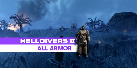 All Armor Helldivers 2