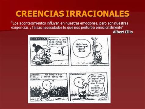 Psicologos Peru Las 11 Creencias O Ideas Irracionales De Albert Ellis