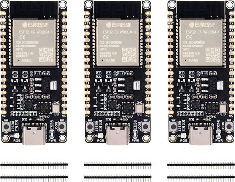 yejmkj 3pcs esp32 c6 development board esp32 c6