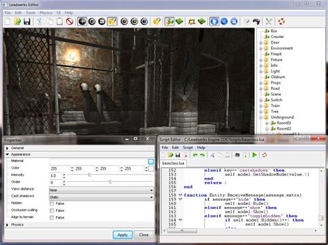 leadwerks “indie edition” game engine added to steam for 99