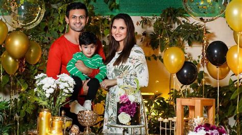 Sania Mirza Shares Adorable Photographs With Husband Shoaib Malik And Son On Her 34th Birthday