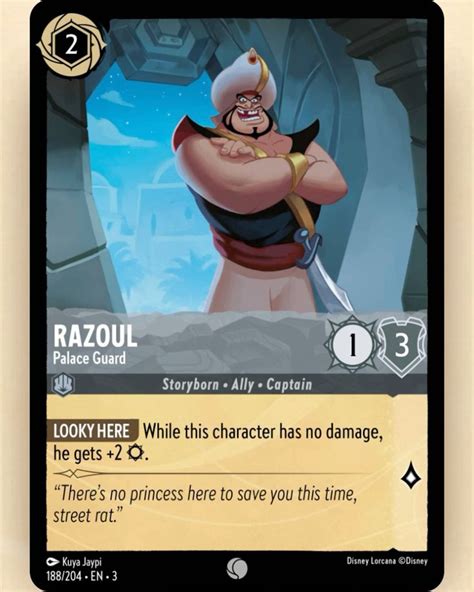 Razoul Palace Guard In 2025 Disney Cards Disney Pictures Walt