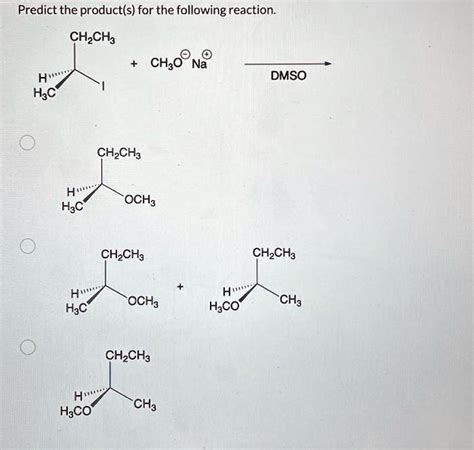 Solved Text Predict The Product S For The Following Reaction Ch3ch3