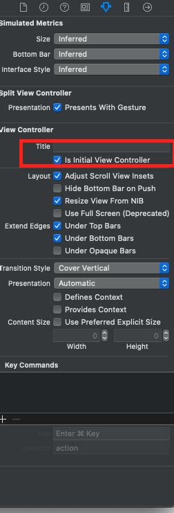Ios Why My First Page Appears Like This In Xcode Stack Overflow