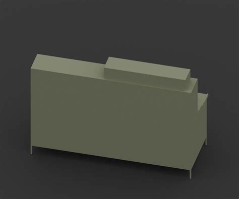 3d Model Ibm 7094 Replica Vintage 1960s Mainframe Computer Vr Ar