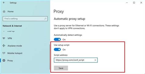 Comment Configurer Un Serveur Proxy Sur Windows 10