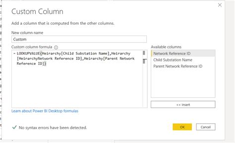 Solved Expression Error The Name Lookupvalue Wasnt Re Microsoft Fabric Community