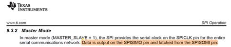 Tms320f28332 Enquiry About The Setting Of Spi Master Read C2000 Microcontrollers Forum