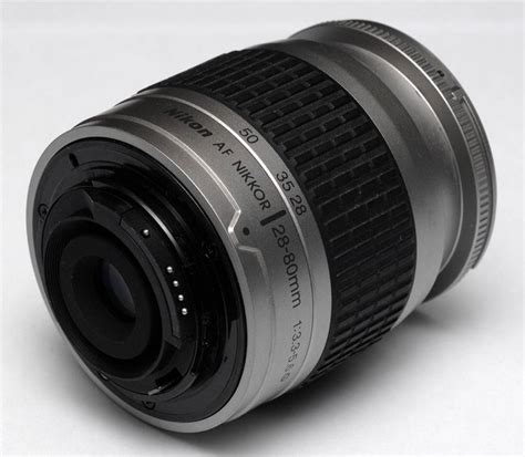 The Nikon AF Nikkor 28-80 mm f/ 3.3-5.6 G Lens. Specs. MTF Charts. User ...