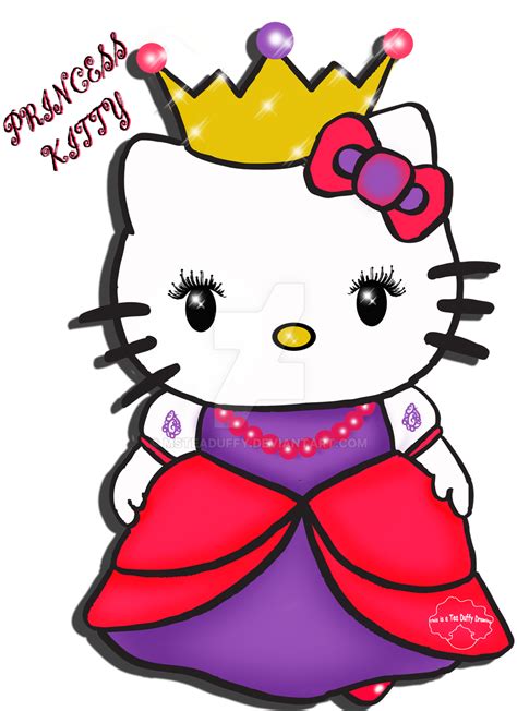 How To Draw Hello Kitty Princess At Sophie Denny Blog