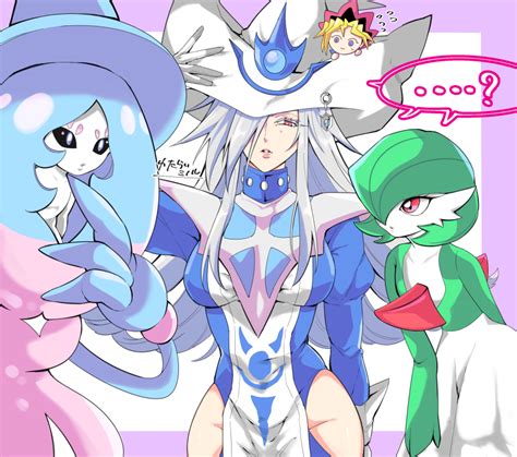 Mi Manu1950 Gardevoir Hatterene Muto Yugi Silent Magician Nintendo