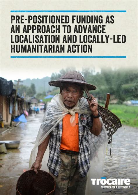 Pre Positioned Funding As An Approach To Advance Localisation And