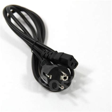 Кабель питания Schuko Euro M Iec 320 C13 Прочая электроника в Хабаровске