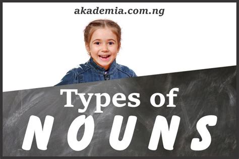 9 Types Of Nouns With Examples Akademia