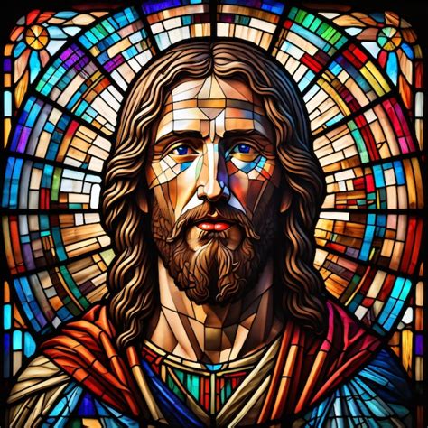 30000 Jesus Glass Pictures
