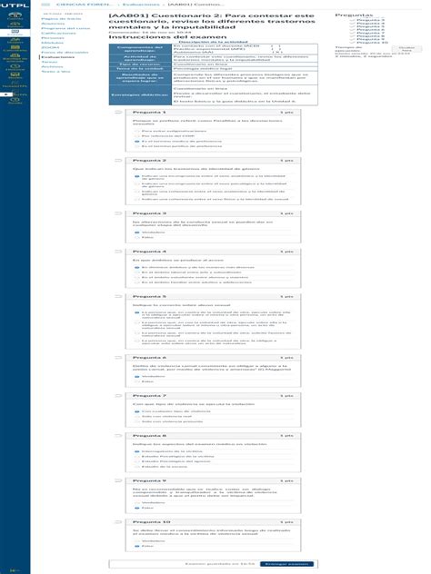 examen aab01 cuestionario 2 para contestar este cuestionario