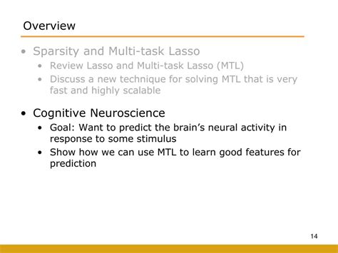 Ppt Blockwise Coordinate Descent Procedures For The Multi Task Lasso