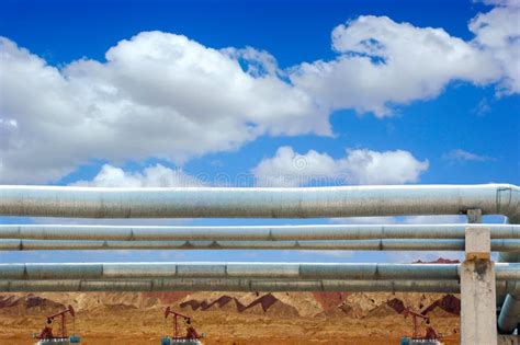 Oil And Gas Pipelines Stock Image Image Of Prices Environment 20184941