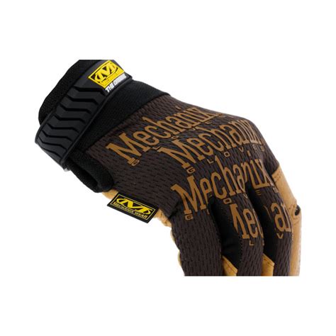 Перчатки MECHANIX DURAHIDE ORIGINAL® LEATHER - Black / Brown - FD Tactical