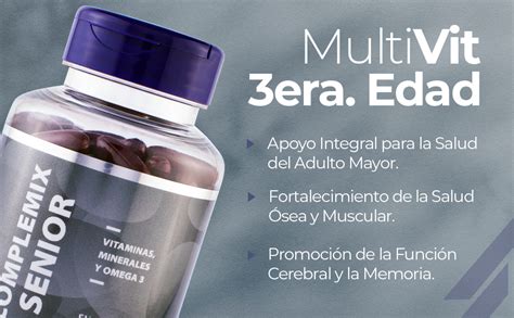 50 Multivit Maklen Multivitaminico Completo Vitaminas Minerales Y