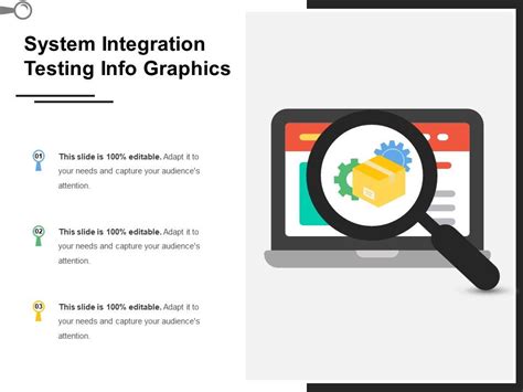 System Integration Testing Info Graphics PowerPoint Design Template Sample Presentation PPT