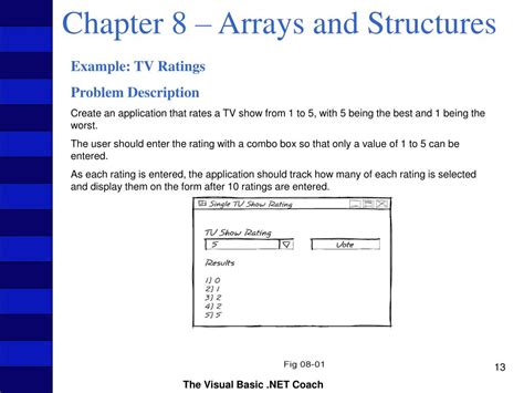 ppt chapter 8 arrays and structures powerpoint presentation free