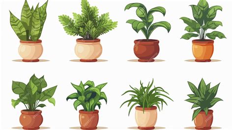 Cute Plant Pot Cartoon Vector Illustration Premium Ai Generated Vector