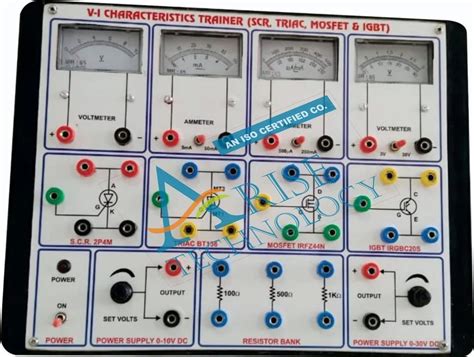 V I Characteristics Trainer Scr Triac Mosfet And Igbt For Laboratory At Rs 4500 In Ambala