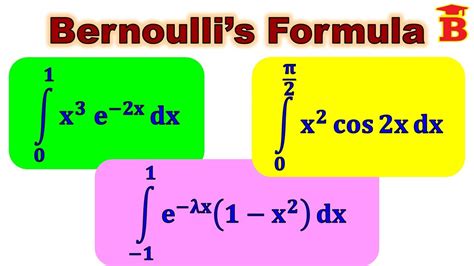 Integration By Bernoullis Formula Youtube