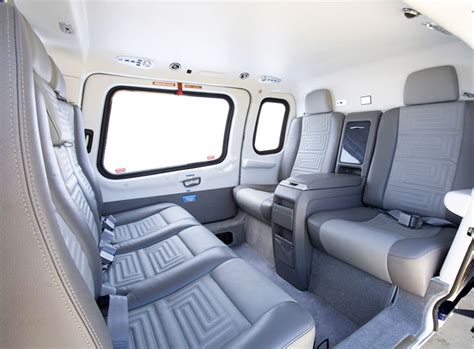 Luxurious Helicopter Interiors