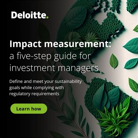 Deloittes Approach To Investor Impact Measurement In Performance