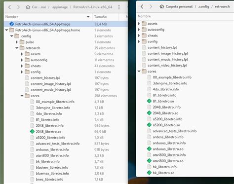 Load And Download A Core On Retro Arch Using Linux Mint Linux Devices