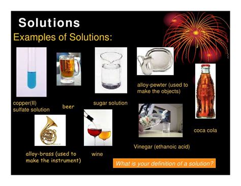 five examples of a liquid solution at amy kent blog