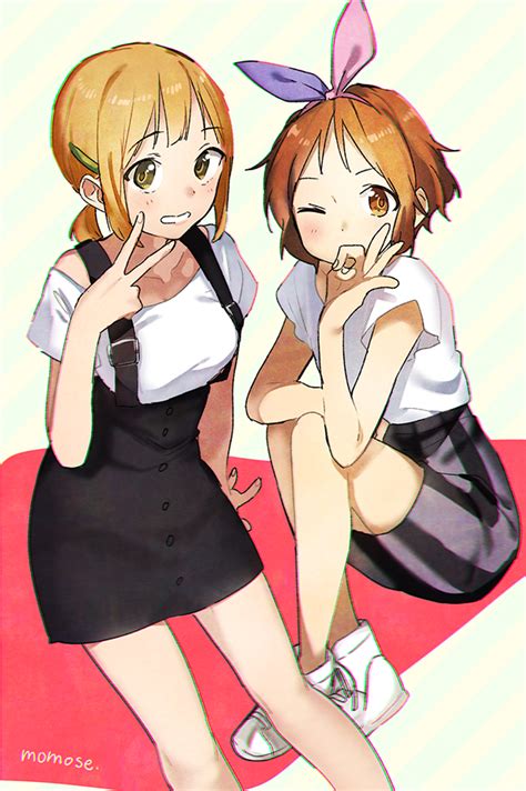 Tokiwa Midori And Makino Kanna Tamako Market Drawn By Momose Oqo Danbooru