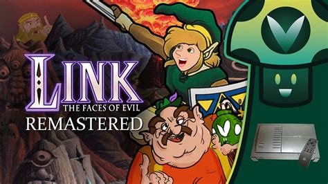 [vinesauce] Vinny Zelda Cdi ~ Link The Faces Of Evil Remastered Youtube
