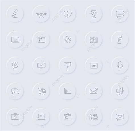 用於網頁和應用程序設計的灰色博客圖標 向量 符號 圆形的 現代的向量圖案素材免費下載，png，eps和ai素材下載 Pngtree