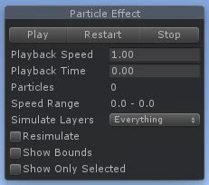 粒子系统 Particle System Unity 手册