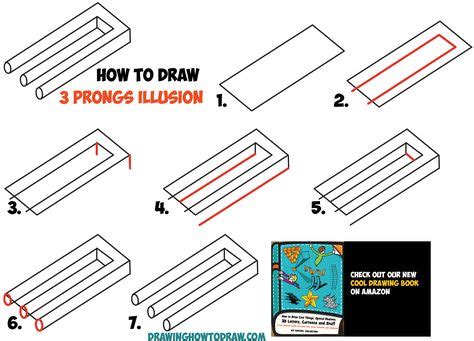 8 How To Draw Impossible Shapes Ideas Impossible Shapes Step By Step Drawing Drawing Tutorial