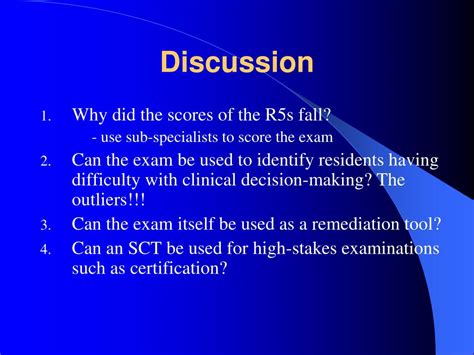 Ppt The Script Concordance Test As A Measure Of Clinical Reasoning A