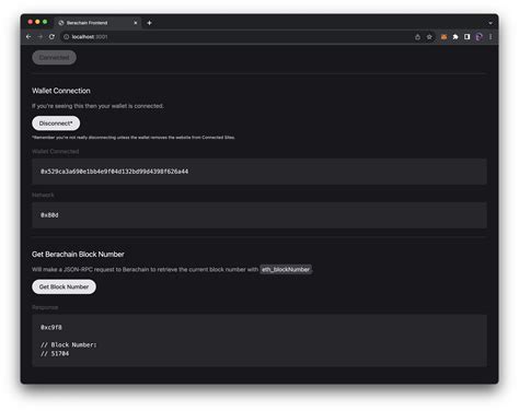 Build A Frontend Berachain Core Docs